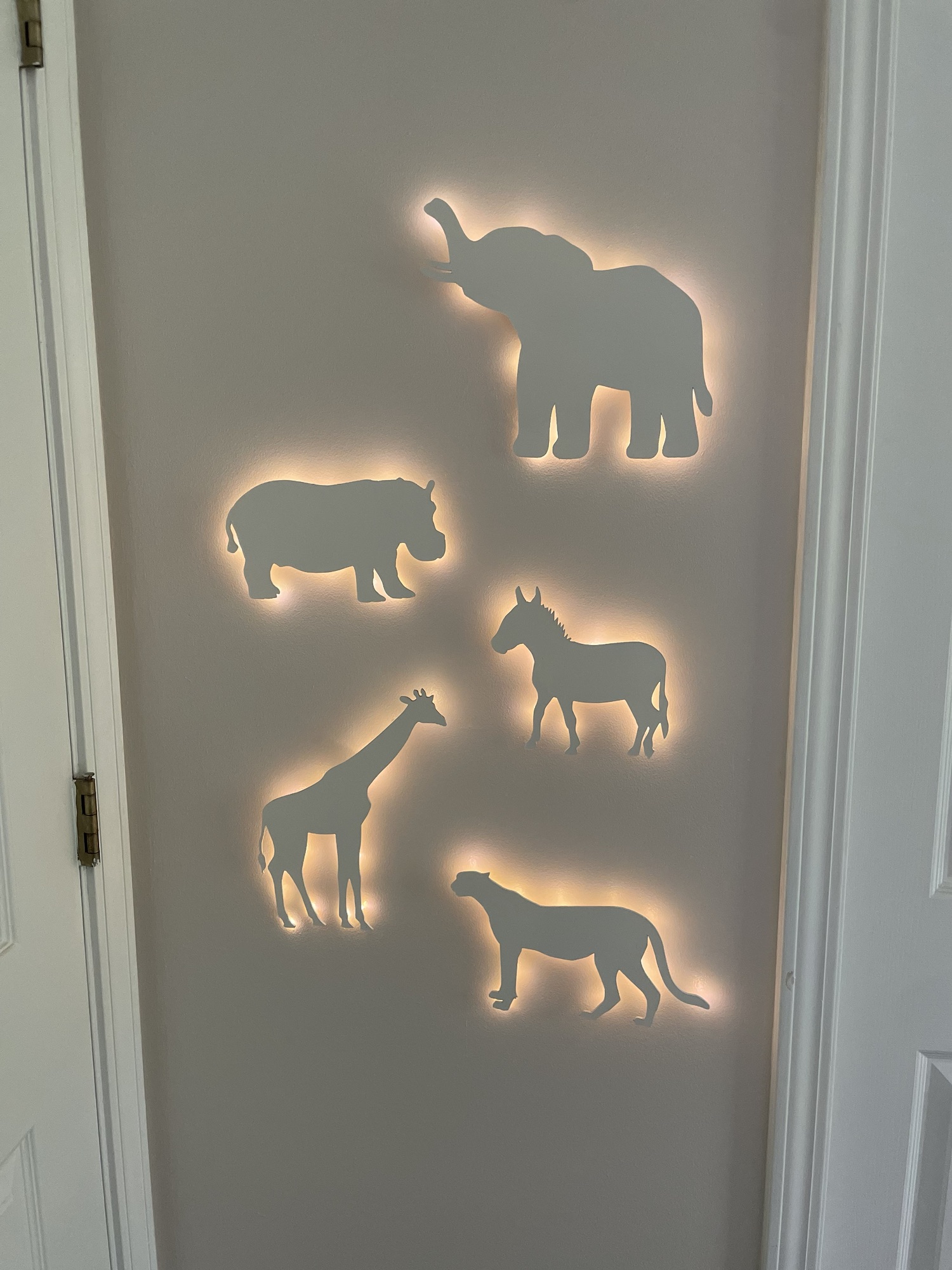 DIY Nursery Safari Lights – Perfectionist DIY