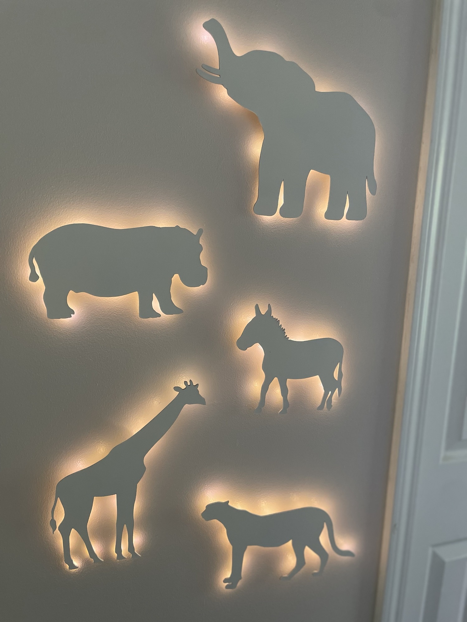 DIY Nursery Safari Lights – Perfectionist DIY