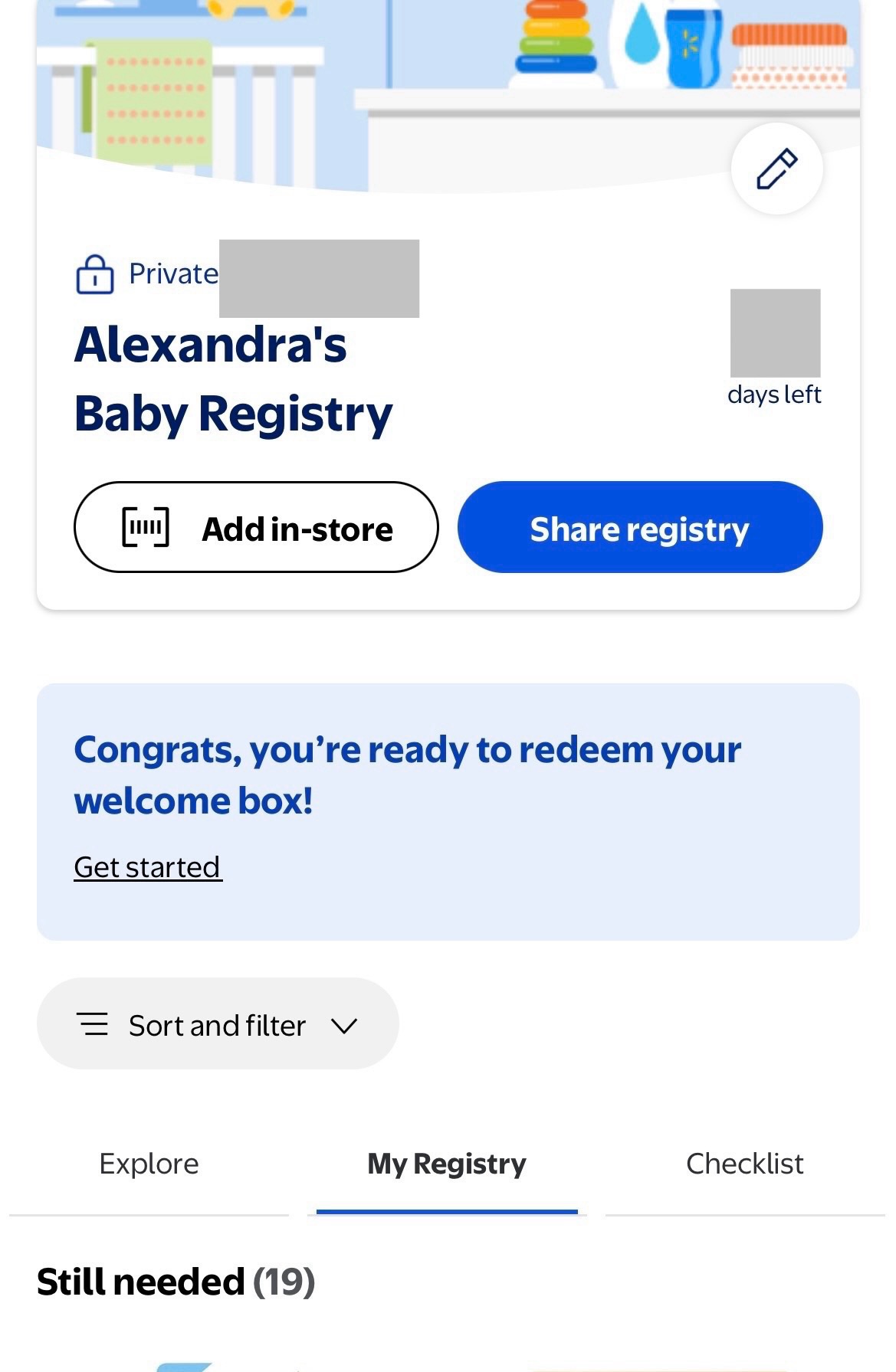 Walmart Baby Registry Welcome Box – Perfectionist DIY