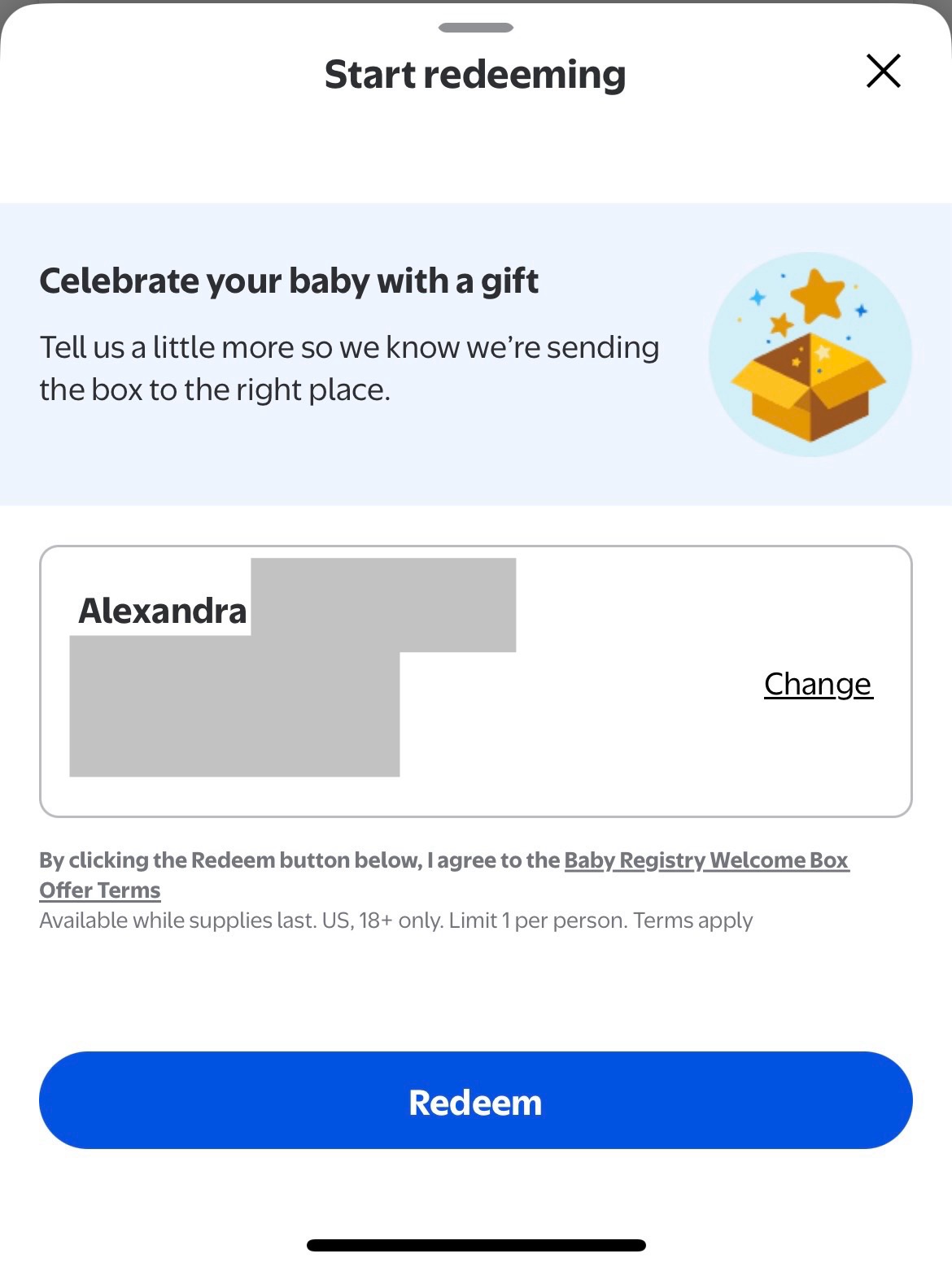 Walmart Baby Registry Welcome Box – Perfectionist DIY